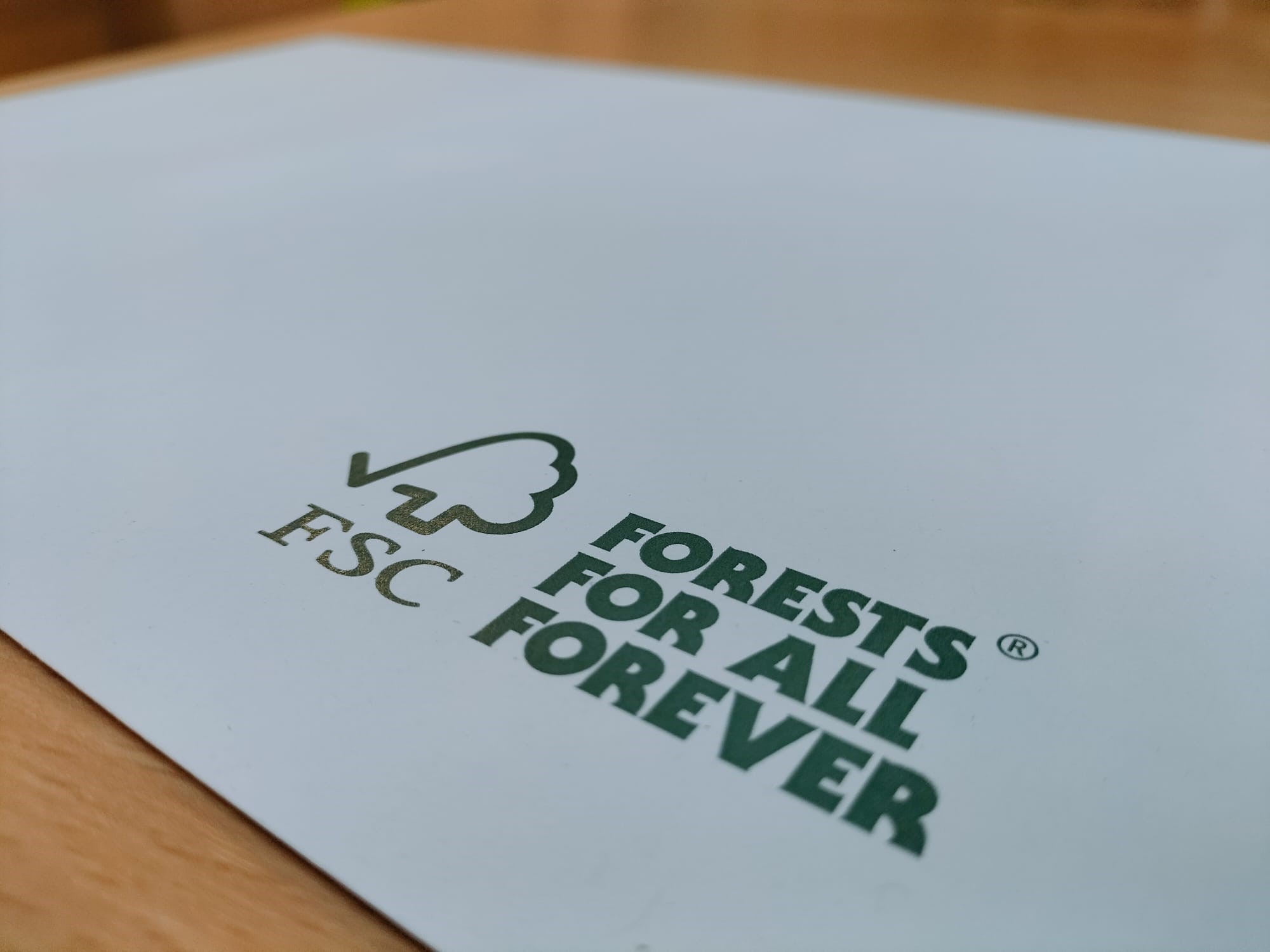 New FSC envelopes sponsored by Blake | Forest Stewardship Council UK