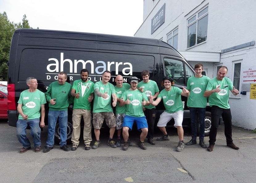 Staff at Ahmarra 'Go Green' for FSC Friday | Forest Stewardship Council UK